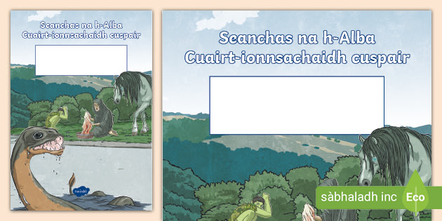 Seanchas na h-Alba Còmhdach Leabhran Cuspair (teacher made)