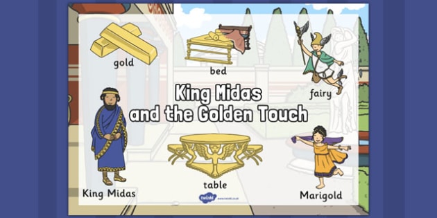 King Midas Word Mat (teacher made)