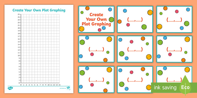 Create Your Own Plot Graphing Task Cards (teacher made)