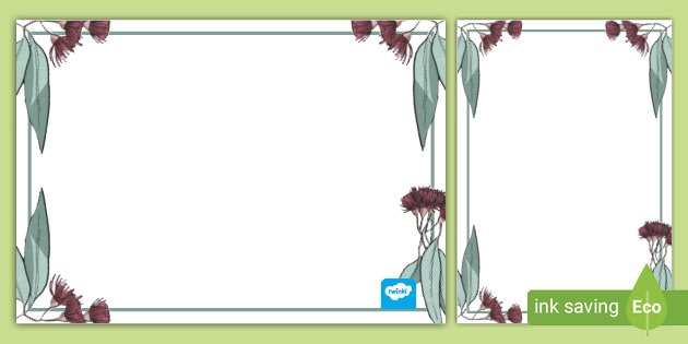 Eucalyptus Editable Classroom Area Display Sign