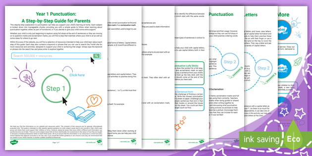 Year 1 Punctuation: A Step-by-Step Guide for Parents