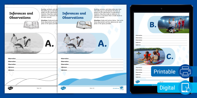 Inference Earth Space Science Worksheets 8th Grade Science Worksheets
