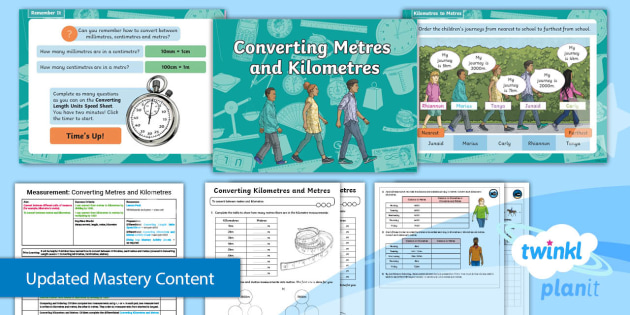 Measuring Length In KS2 | Metres & Kilometres | Year 4 Maths