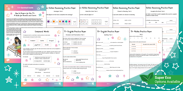 PEAC Testing Samples For Year 4 - Verbal Reasoning Test