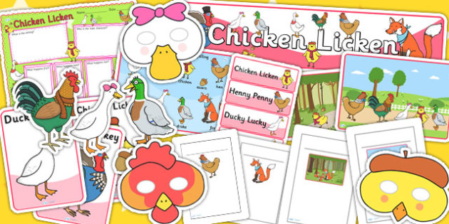 Chicken Licken Story Sack (creat de profesori)