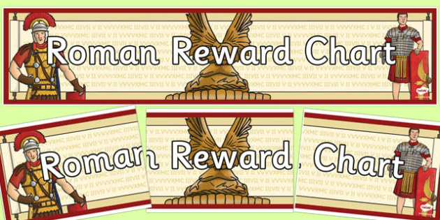 Roman Reward Display Banner