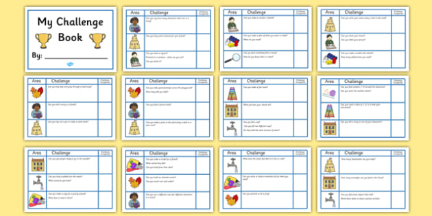 EYFS Challenge Book - Fun Toddler Activity Book