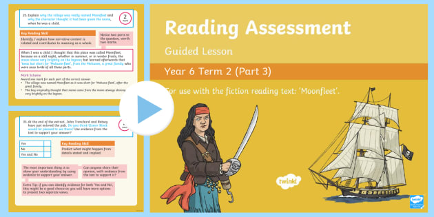 Year 6 Reading Assessment Fiction Term 2 Guided Lesson PowerPoint