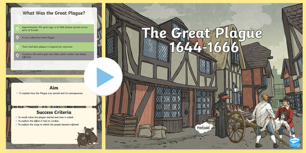 The Great Bubonic Plague Information PowerPoint for Kids