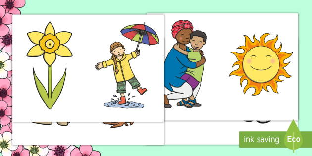 Spring Aistear Display Cut-Outs (teacher made)