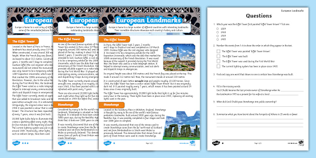 Geography Reading Comprehension • Twinkl.com.au