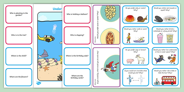 English First/Second Class Oral Language Pack 3 Scenes and Questions