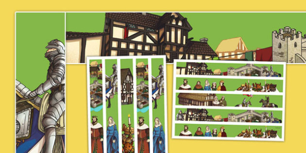 Middle Ages Display Border (teacher made)