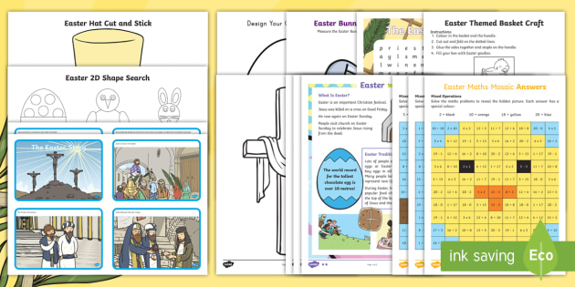 KS1 Easter Activity Pack (teacher made)