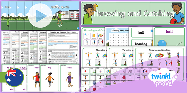Move PE Year 1 Throwing and Catching Unit Pack