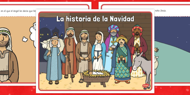 La historia de la Navidad Spanish (creat de profesori)