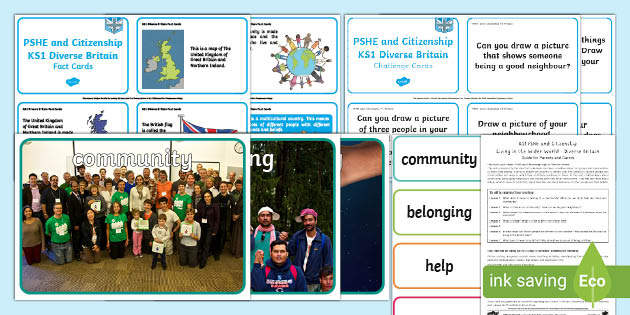 PSHE and Citizenship KS1 Diverse Britain Additional Resources