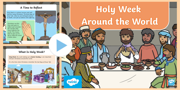 KS1 Holy Week Around the World Powerpoint - Twinkl RE Lesson