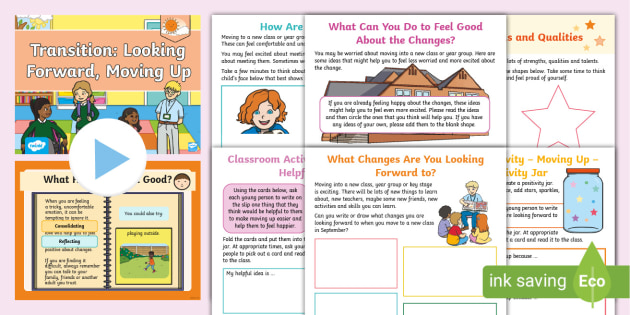 Transition: Looking Forward, Moving Up KS1 Lesson Pack