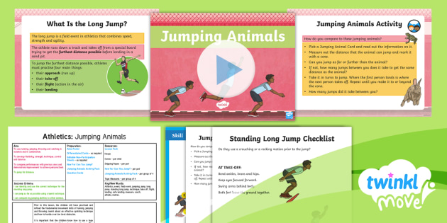 Standing Long Jump Lesson | KS1 Athletics | Twinkl Move