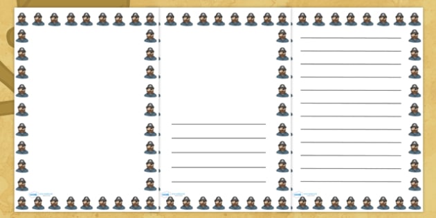 FREE! - Pirate Captain Portrait Page Borders- Portrait Page Borders - Page