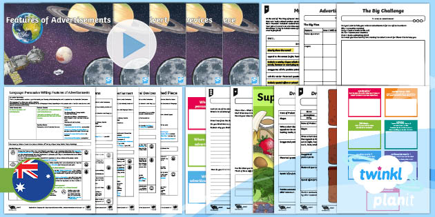 Year 3 Space The King of Space Persuasive Writing Genre Unit Pack