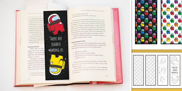 Impostor Bookmarks | Twinkl Party (teacher made)
