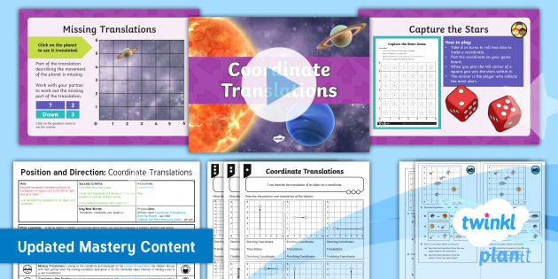 PlanIt Maths Y4 Position and Direction Lesson Pack Translations (2)