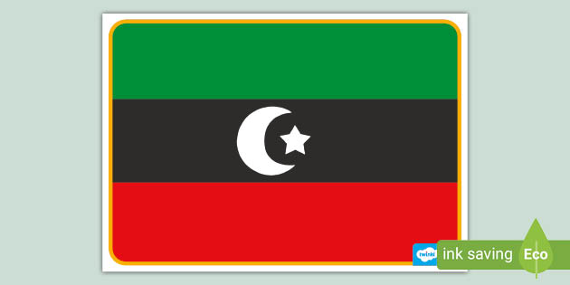 Libya Flag Poster