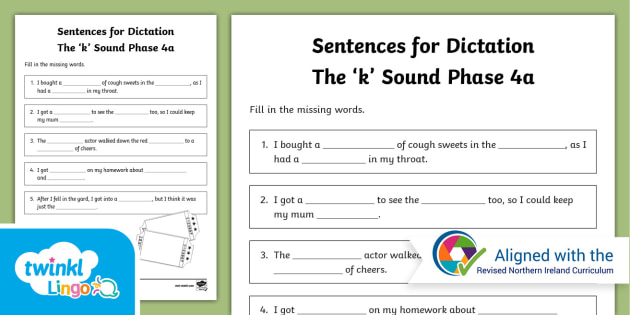 K Sound Phonics Resources | twinkl.co.uk