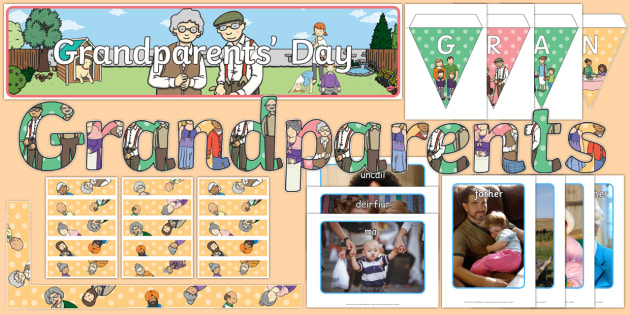 Grandparents' Day Display Pack | Primary Resource