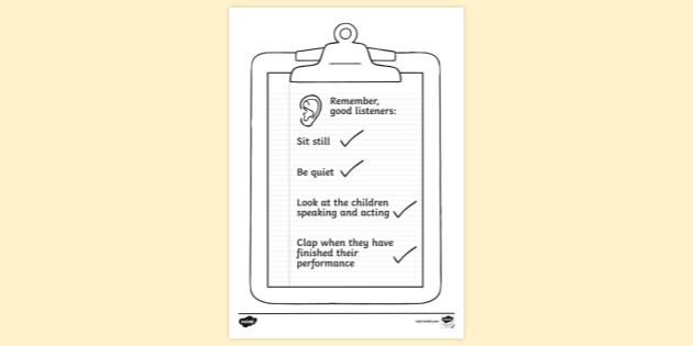 FREE! - Checklist Colouring | Colouring Sheets