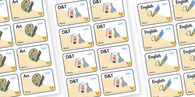 FREE! - Phoenix Themed Editable Book Labels (teacher made)