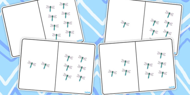 Dragonfly Counting Number Bonds to 8 (teacher made)
