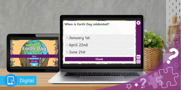 Interactive Earth Day Quiz | Twinkl Go! (teacher made)