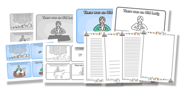 There was an Old Lady Resource Pack