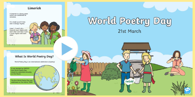 World Poetry Day PowerPoint | Primary Teaching Resources