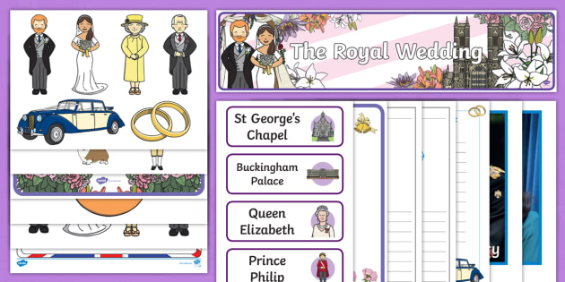 EYFS/KS1 The Royal Wedding 2018 Role-Play Pack