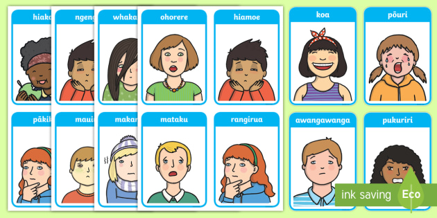 Emotions and Expressions Flashcards (teacher made)
