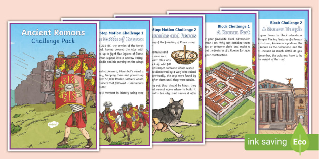 Ancient Romans Activity Pack (Hecho por educadores) Ancient Romans Activity Pack (Hecho por educadores)