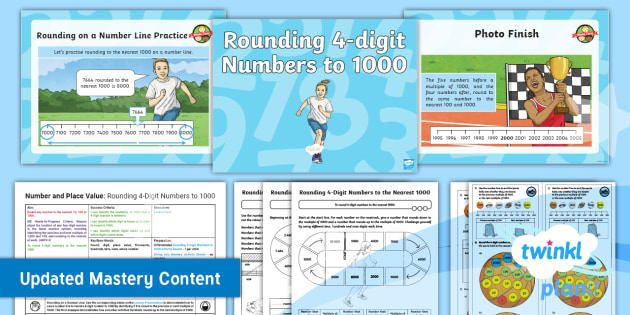 Year 4 Rounding to 10, 100, 1000 PlanIt Maths Lesson 4