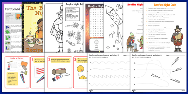 Bonfire Night Activity Pack