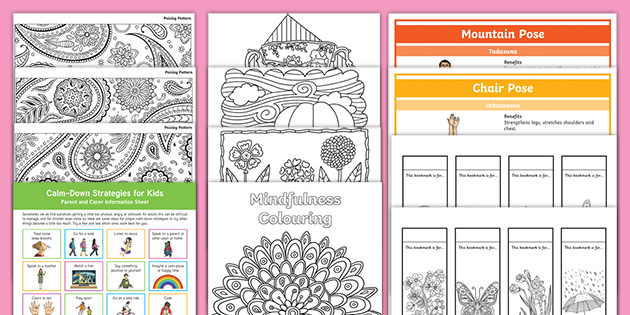 P7 Chill Out Pack 1 (teacher made)