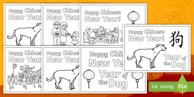 Chinese New Year Dogs | twinkl.co.uk