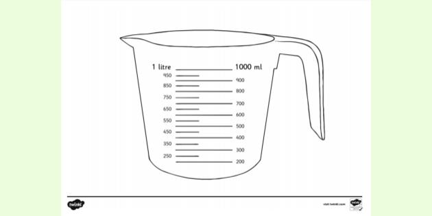 FREE! - Litre Colouring Page | Colouring Sheets