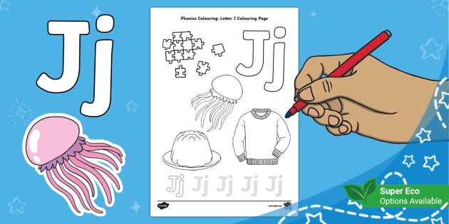 Letter J Phonics Worksheets Phonics Garden | Phonics Worksheets | PDF