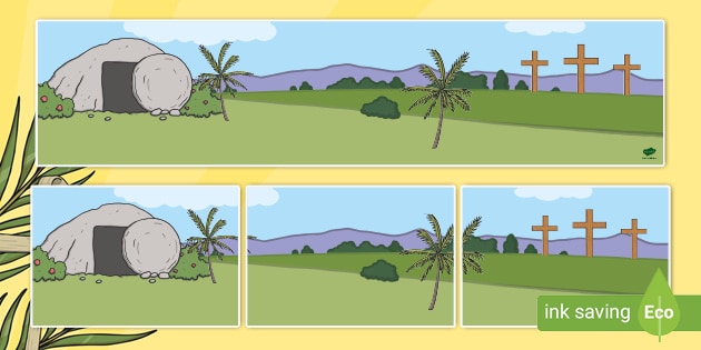 Small World Easter Background | Easter Story | Primary