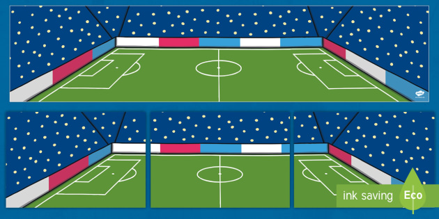 Football Stadium Small World Background