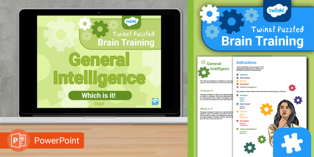 Brain Training Game - General Intelligence - Which Is It!