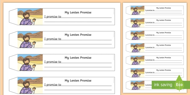 Lent Paper Chain (teacher made)